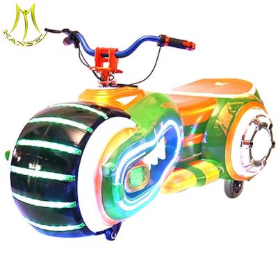 中国 Hansel  indoor playground equipment amusement park electric ride on plastic motor bikes 販売のため