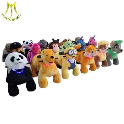 中国 Hansel new paw partol amusement park ride on battery powered uniron for sale 販売のため