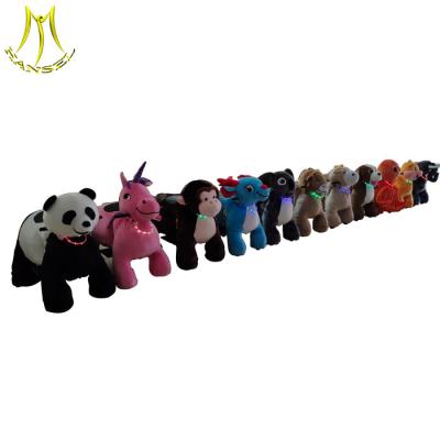 中国 Hansel  amusement park games electric riding panda machine used kiddie rides for sale 販売のため