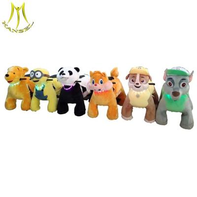 中国 Hansel coin operated animal ride for mall indoor ride on toys for sales 販売のため