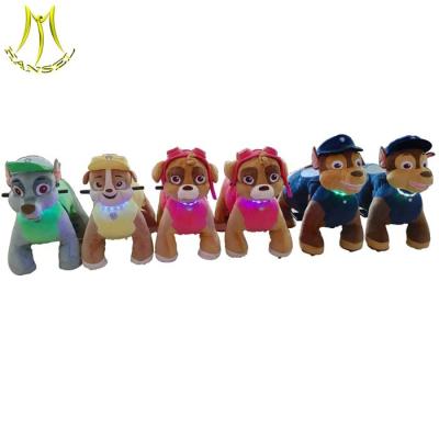 中国 Hansel commercial stuffed animal ride electric ride on animals in shopping mall 販売のため