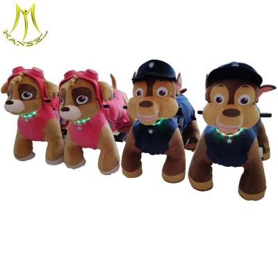 中国 Hansel indoor rides games machines battery power animal kiddie rides for sales 販売のため