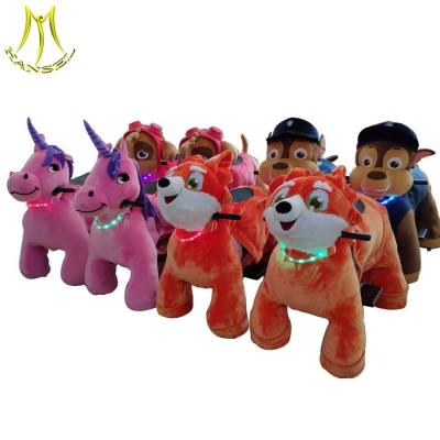 中国 Hansel children coin operated kiddie ride on animals in shopping mall 販売のため