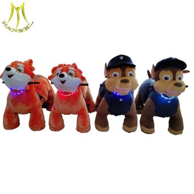 中国 Hansel electric ride animal coin operated kids ride on animal toy for sale 販売のため