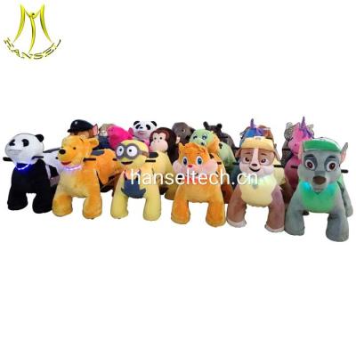 中国 Hansel  animal electric fun ride sale paw patrol amusement zoo ride for mall 販売のため