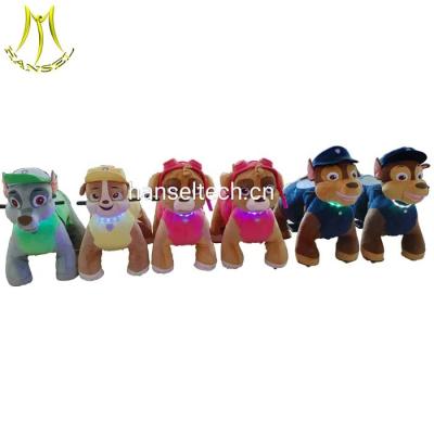 中国 Hansel 2019 new design electric mall train for children electric plush animal electric scooter 販売のため