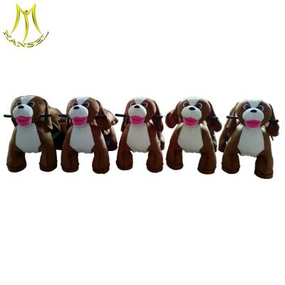 中国 Hansel amusement park stuffed battery operated electric animal ride for commercial 販売のため