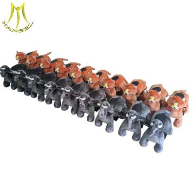 中国 Hansel factory wholesale stuffed animals battery walking animal rides for baby and adults 販売のため