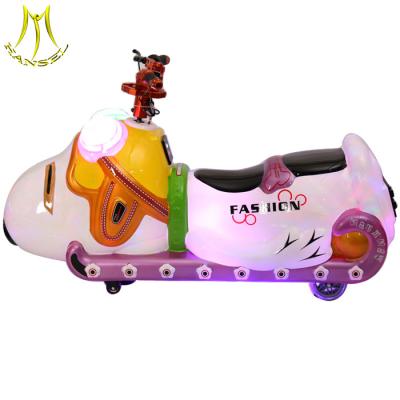 中国 Hansel high quality battery powered moto ride for kids amusement ride equipment for sales 販売のため
