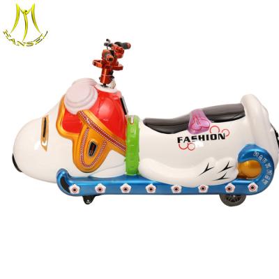 中国 Hansel amusement ride battery powered indoor kids ride on motorbike remote control 販売のため