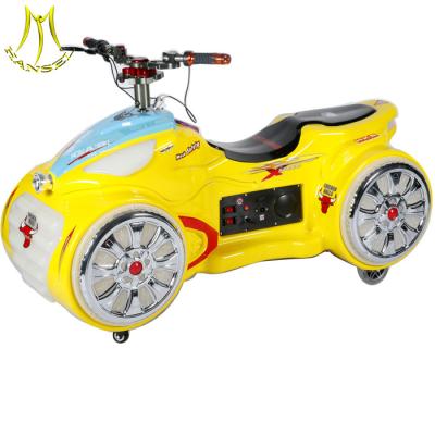 中国 Hansel entertainment electric moving kids amusement park motor bikes for sale 販売のため