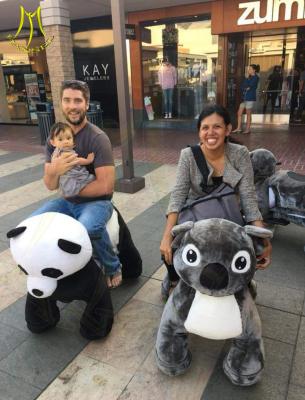 中国 Hansel walking zoo ride coin operated game kiddy animal rides in mall 販売のため