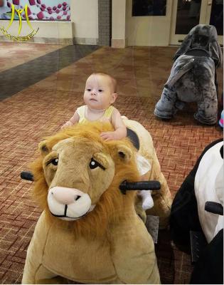 中国 Hansel coin operated entertainment battery powered animals riding toy 販売のため