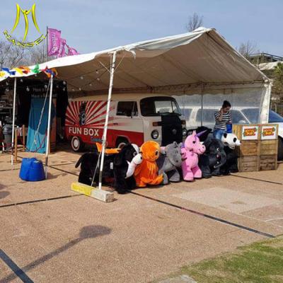 中国 Hansel hot wholesale indoor motorized electric scooter driving car animals 販売のため