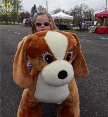中国 Hansel Battery Operated Rides On Animal Toys Plush Stuffed Zippy Walking Animal 販売のため
