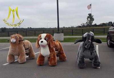 China Hansel Factory Mall Ride Rentals Ride On Stuffed Animal Toy Used Ride On Toys for sale