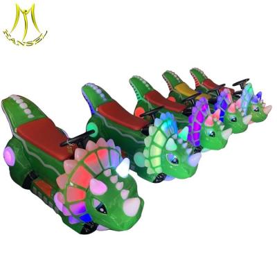 中国 Hansel  amusement park rides kids -adults ride on dinosaur motor ride for sales 販売のため