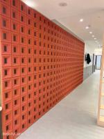 China Fireproof Artificial Stone Wall Tiles Low Maintenance Pu Grid Slabs for sale