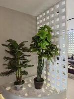 China Fireproof Artificial Stone Wall Tiles Low Maintenance Pu Grid Slabs for sale