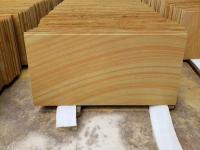 China Wood Pattern Sandstone Wall Cladding Panels for sale