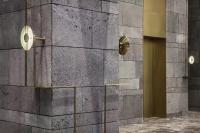 China Smooth Texture Volcanic Rock Tiles Decorative Stone Tiles For Wall Cladding for sale