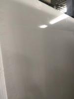 China Glazy Face White Quartz Slab for sale