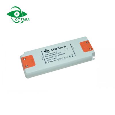 China 24v 40w ultra thin led driver OTM-SS40 ultra-thin LED Driver supplier custom LED strip light driver for sale