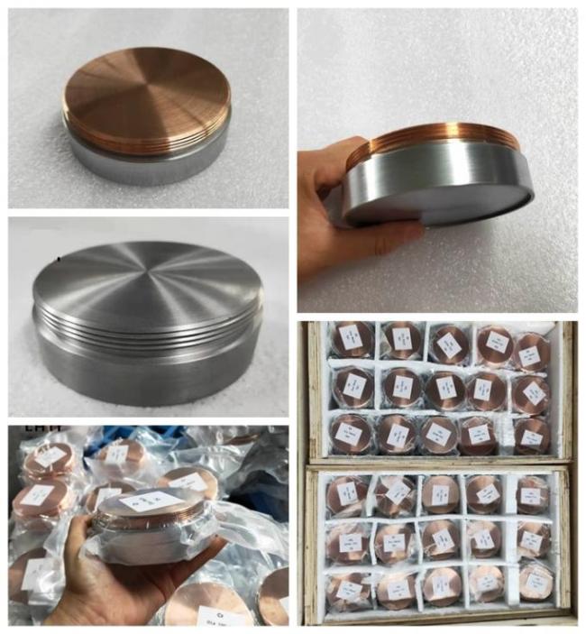 Gr1 Gr2 Gr5 TiAl Alloy Titanium Sputtering Target For PVD Coating 0