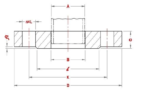 Gr1 Gr2 Gr5 Titanium Flange Plate Slip On Flange EN1092-01 PN 10 For Oil And Gas Industry 1