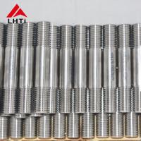 China Lightweight Colored Titanium Hex Bolts Nuts with Slotted Drive Type for sale