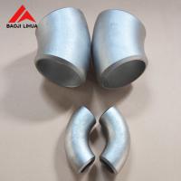 China Gr2 Gr7 Gr12 Titanium Elbow 90 Degree For Pipe Fitting Connetion for sale