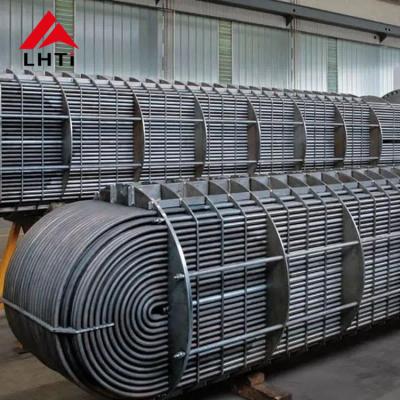 中国 熱交換器のためのASTM B338のチタニウムのU字型チューブ1.0mm/1.2mm 販売のため