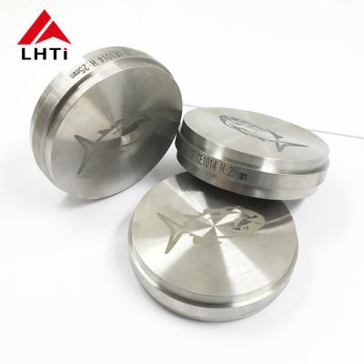 China Gr2 Gr4 Titanium Dental Disk With Step 98mm Diameter Customized Pure Titanium Disc for sale
