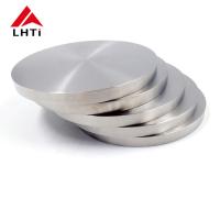 China CNC Machined Titanium Disk GR1 GR2 Pure Titanium Discs for sale