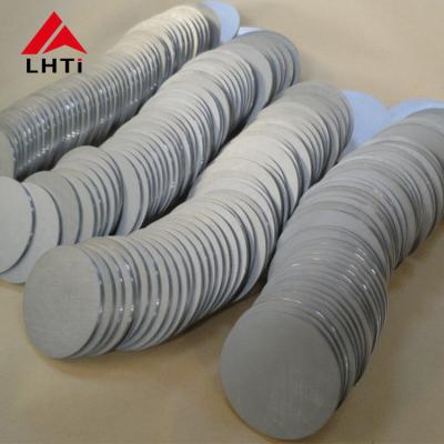 China CNC Machined Titanium Disk GR1 GR2 Pure Titanium Discs for sale