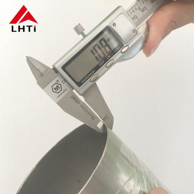 China Tubo de titanio pulido hueco redondo con resistencia a la resistencia de 800 MPa en venta