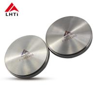 China Titanium Round Cake Precision Custom Machining Parts for sale
