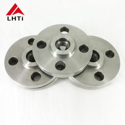 China SO Flange Gr2 Gr12 ASME/ANSI B16.5 Titanium Slip On Flange Class 300 SORF Raised Face for Water Treatment Industry for sale