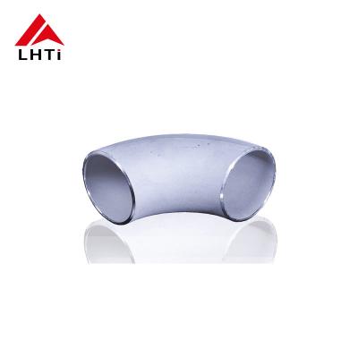 중국 티타늄 튜브 팔꿈치 공장 직판 Gr2 꿰매지 / 용접 판매용