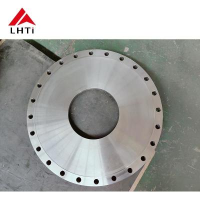 China ASME B16.5 Gr5 Gr7 Class 150 Titanium Flanges Flat Flange Slip On Flange Raised Face SORF SOFF for Industrial Applications for sale