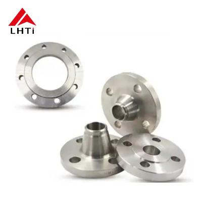China Titanium ASME B16.5 GR1 GR2 GR5 Titanium Weld Neck Flanges RF For Industrial Applications for sale