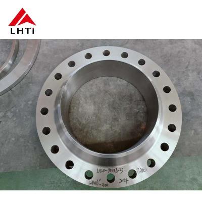 Cina Flancelle per collo di saldatura in titanio di grado 2 di grado 5 ASME B16.5 classe 150 WNRF per applicazioni industriali in vendita