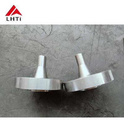 Cina Grado 7 Grado 9 Grado 11 Flanche di titanio con collo di saldatura lunga Flanca di classe 150 ASME B16.5 faccia sollevata Titanio per tubi e applicazioni industriali in vendita