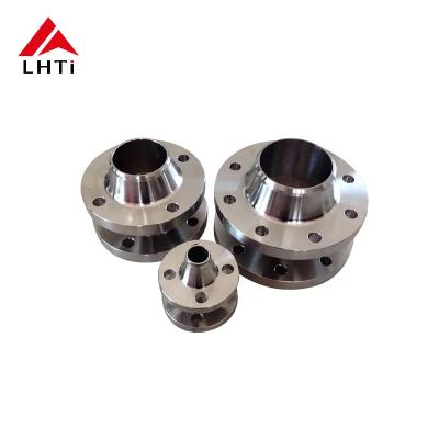 Cina Ti Gr2 Gr5 Titanio ASME B16.5 Flanche di collo di saldatura WNRF classe 150 faccia sollevata per condotte in vendita