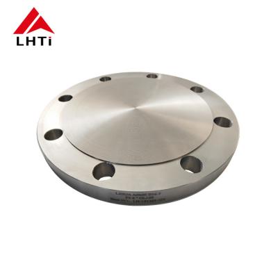 China Strong Ti Gr2 Blind Pipe Flanges EN10204 3 1 DN200 PN10 Type A High Hardness for sale