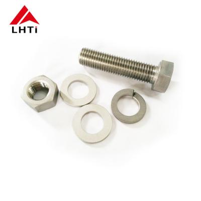 China Grade 2 Titanium Cap Screw , 3/8