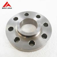 China Titanium Slip On Flange Gr2 Gr12 RF Polished for sale