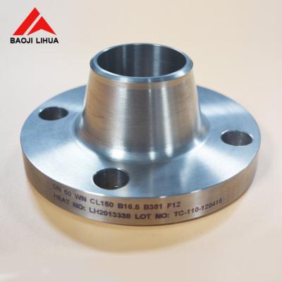 China Raised Face Welding Neck Flange , Titanium WN RF Flange CNC Machined for sale