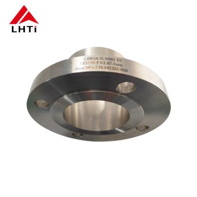 Cina Flangia di titanio pura Gr1 Gr2 ASME B16.5 del collo della saldatura resistente alla corrosione in vendita