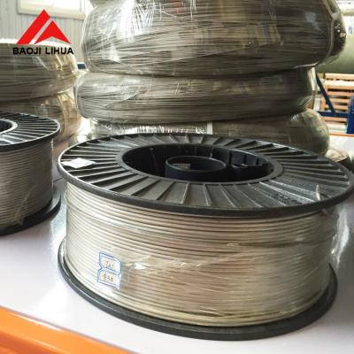 China Rustproof Spool Titanium Coil Wire Dia 0.2mm Gr5 Gr7 Gr12 Corrosion Resistant for sale